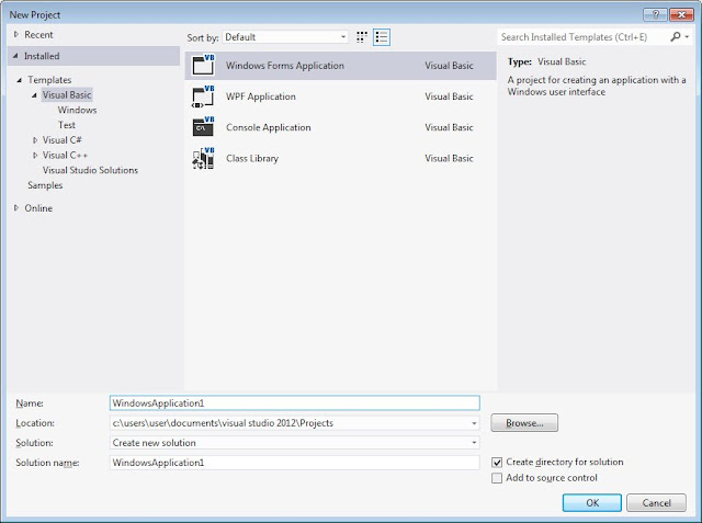 Visual Basic 2012 الدرس الأول مقدمة