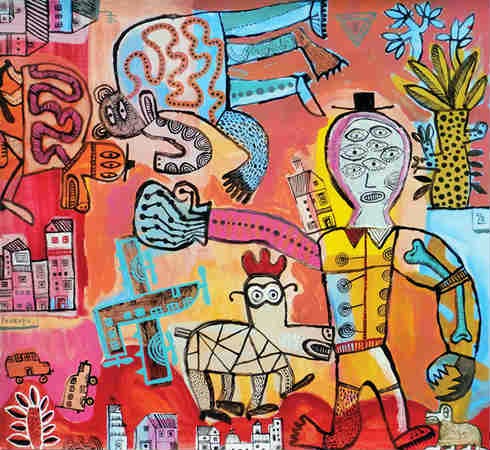 Pandorama: Galería Mar Dulce presenta "Andando suelto", pinturas y ...