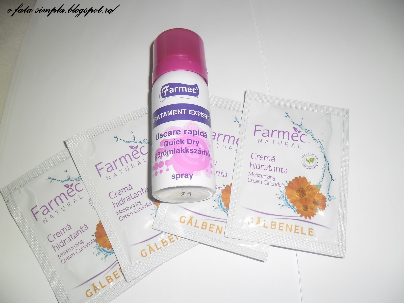 O fata simpla: Farmec-Quick Dry Spray