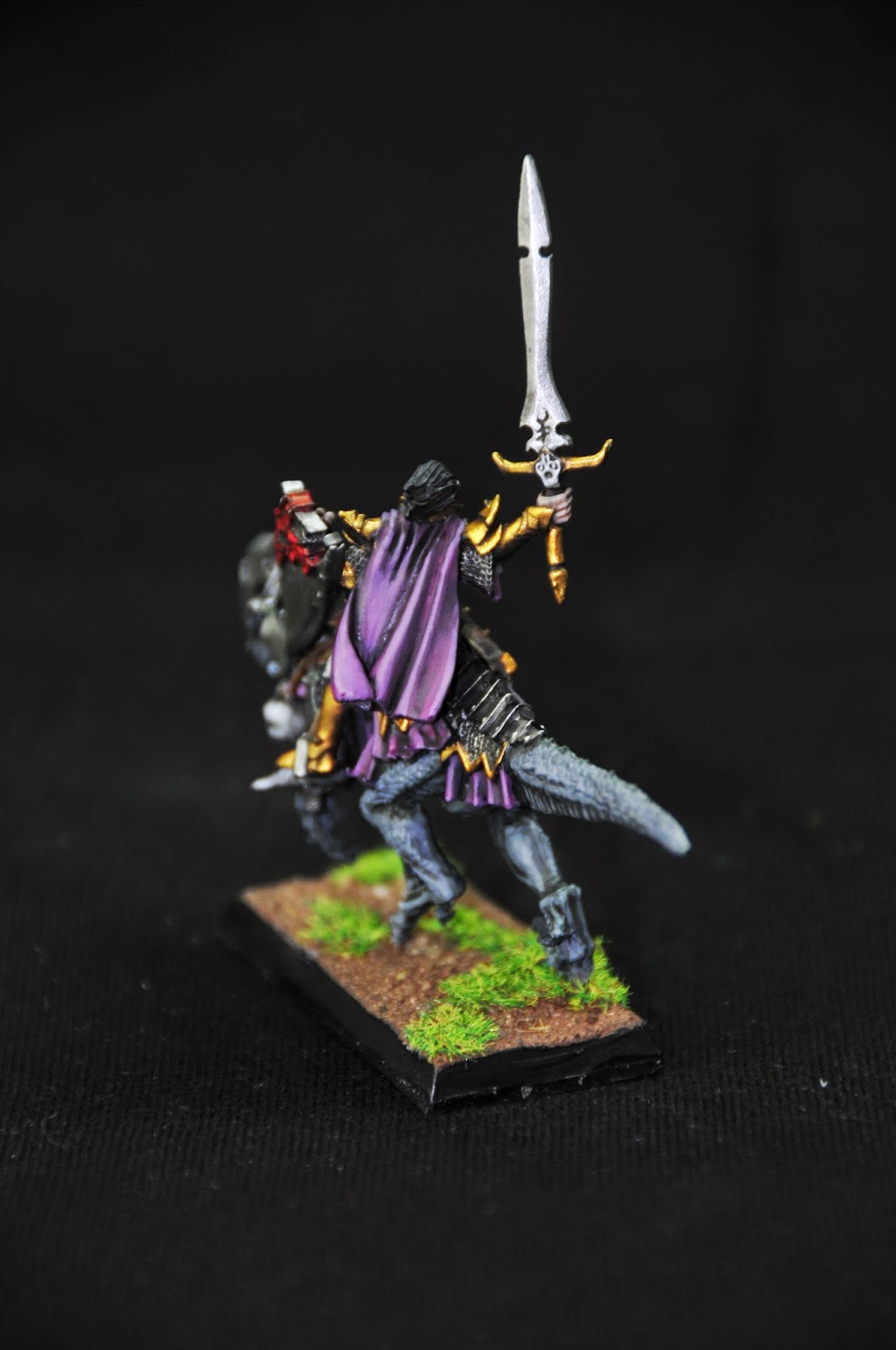 Death Knight Painting: Dread Lord on Cold One