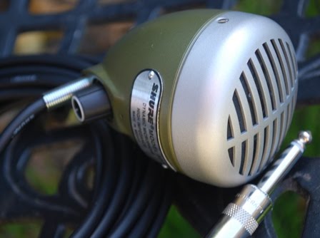 Rex and the Bass: Shure 520DX Green Bullet Harmonica Microphone Review
