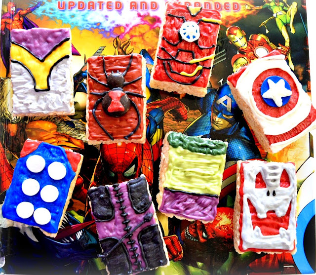 Sugar Swings! Serve Some: These Avengers Popsicles are so fun!