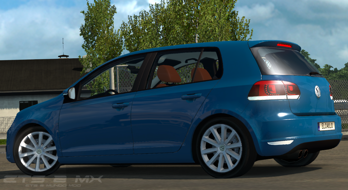 (Auto ETS 2) Volkswagen Golf 5 - ETS 2 Mundo Mod