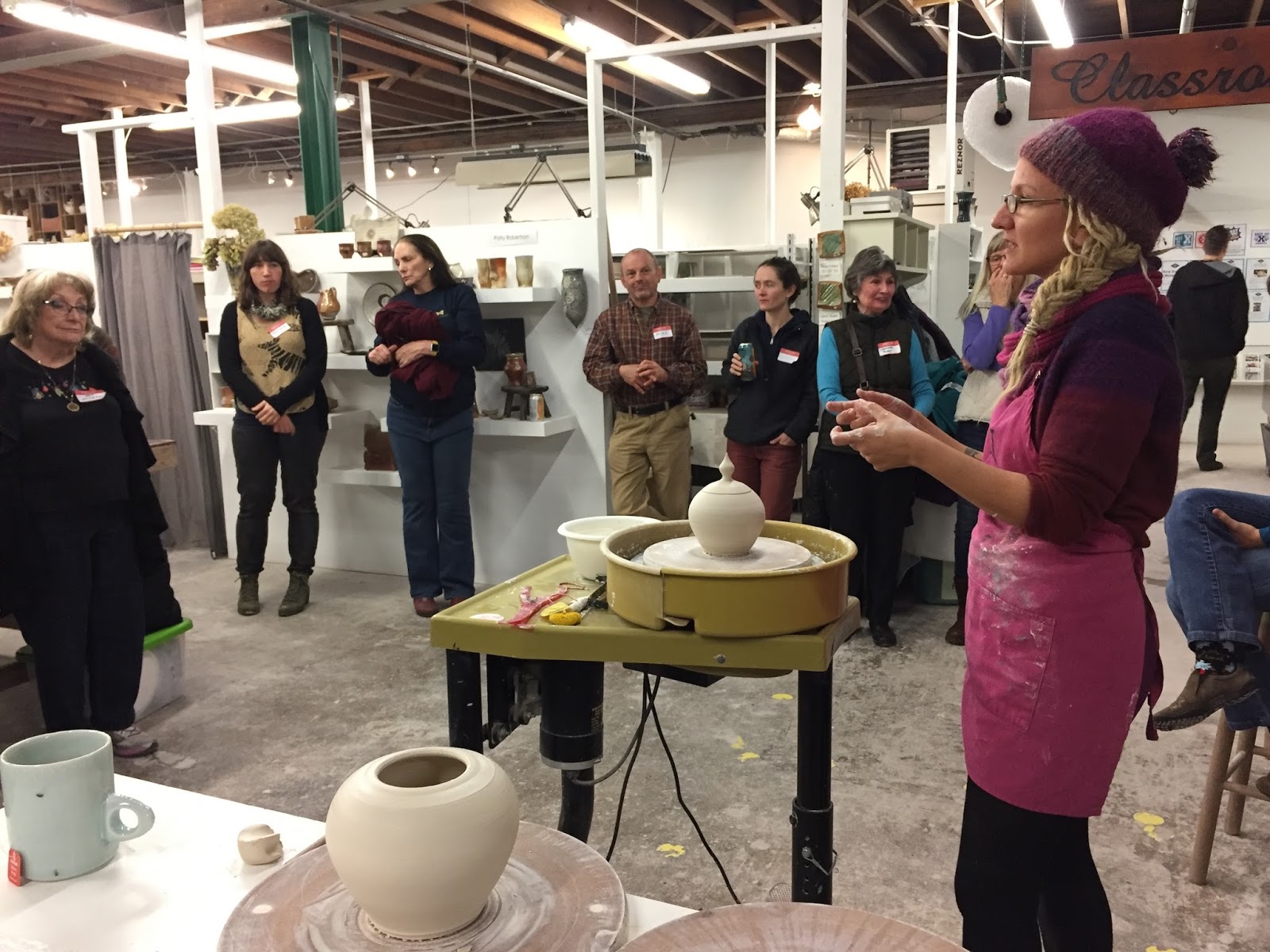 Recap: December Clay Club at Odyssey Clayworks in Asheville