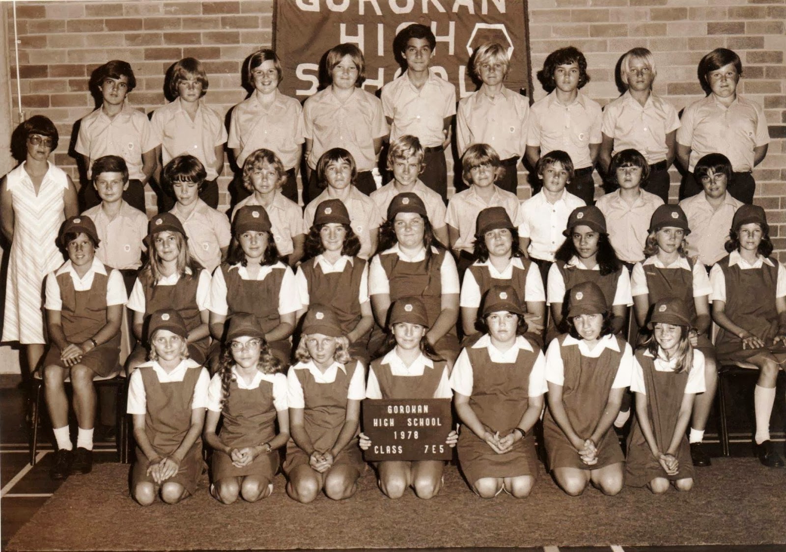 Gorokan High School: Class Photo 1978 7E5