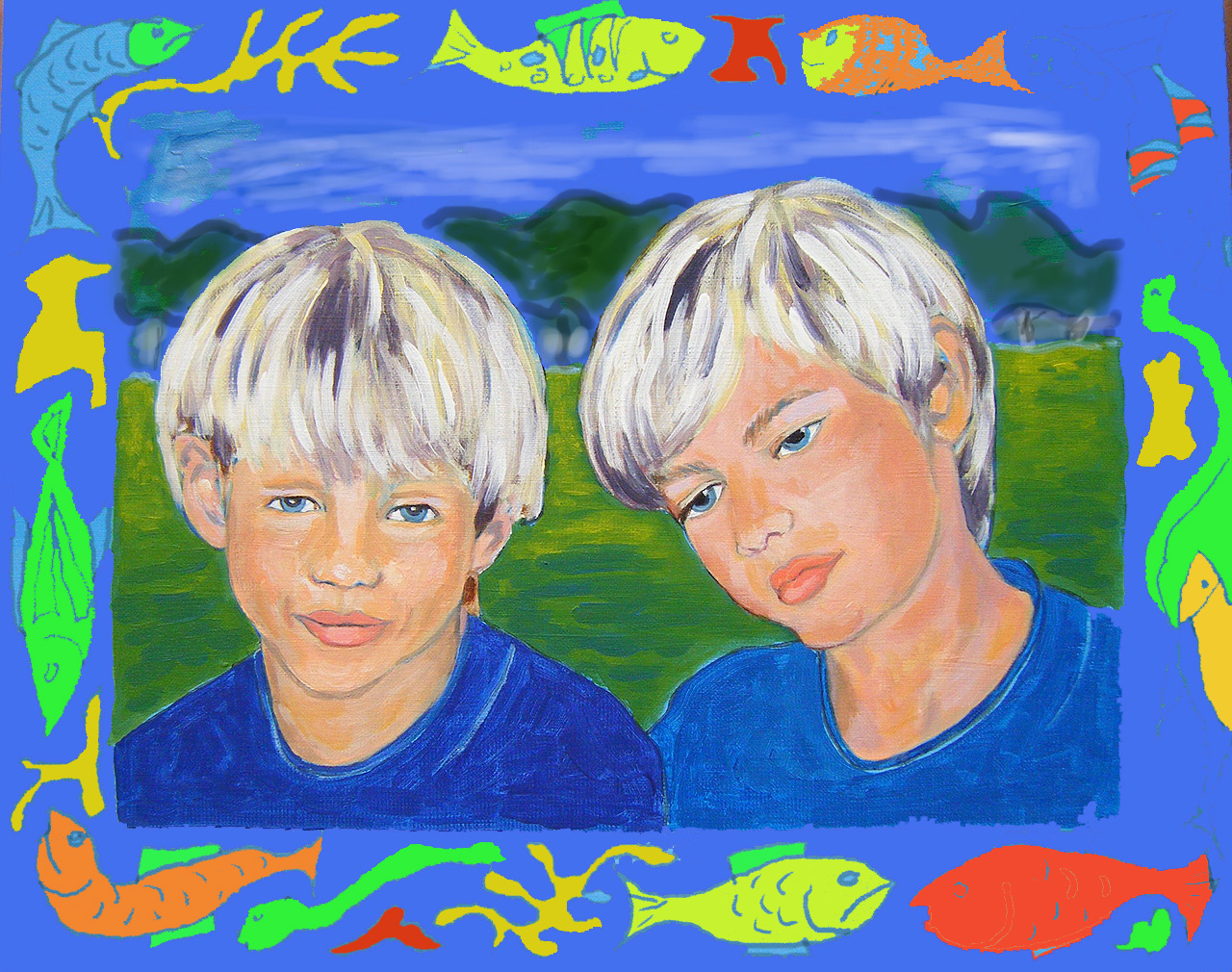 Kunstkazerne-blog: Portretten tekenen en schilderen