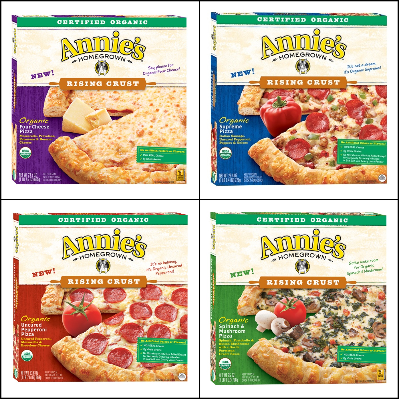 Thanks, Mail Carrier | Annie's Organic Rising Crust Pizza {Review ...