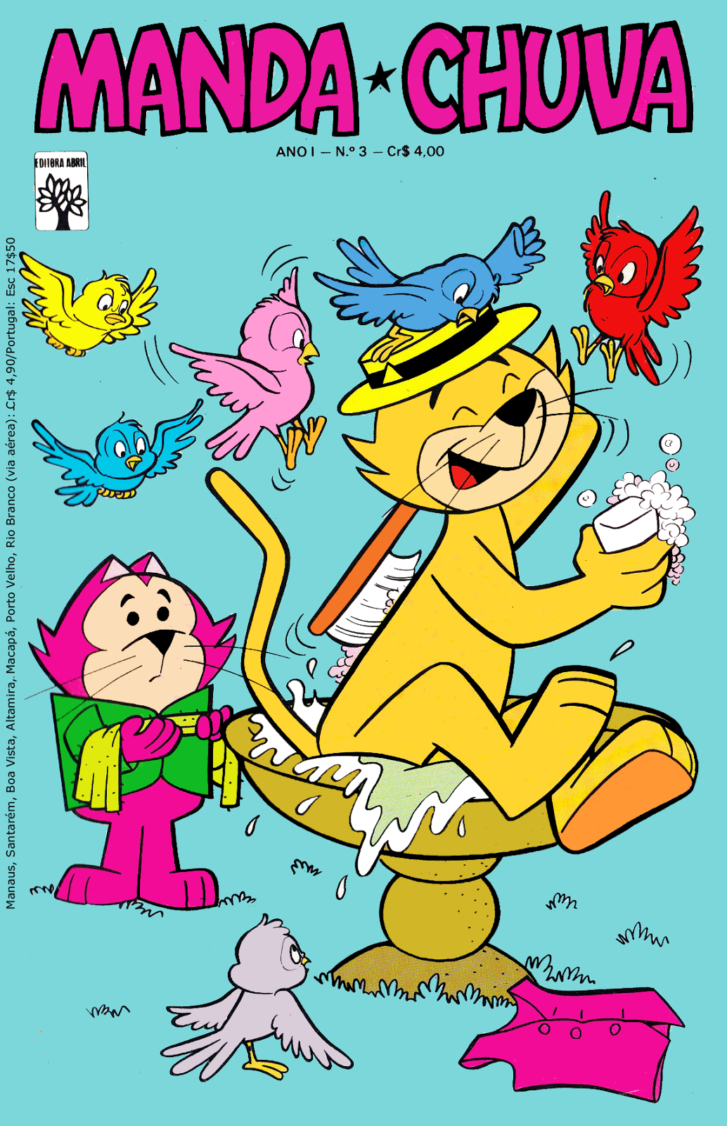 Gibis Clássicos: Manda-Chuva 1ª Série - n° 3 - Editora Abril