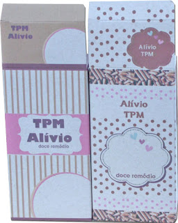 Alivio TPM Brigadeiro e Chocolates: Caixinhas Tipo Remédio Alivio TPM ...