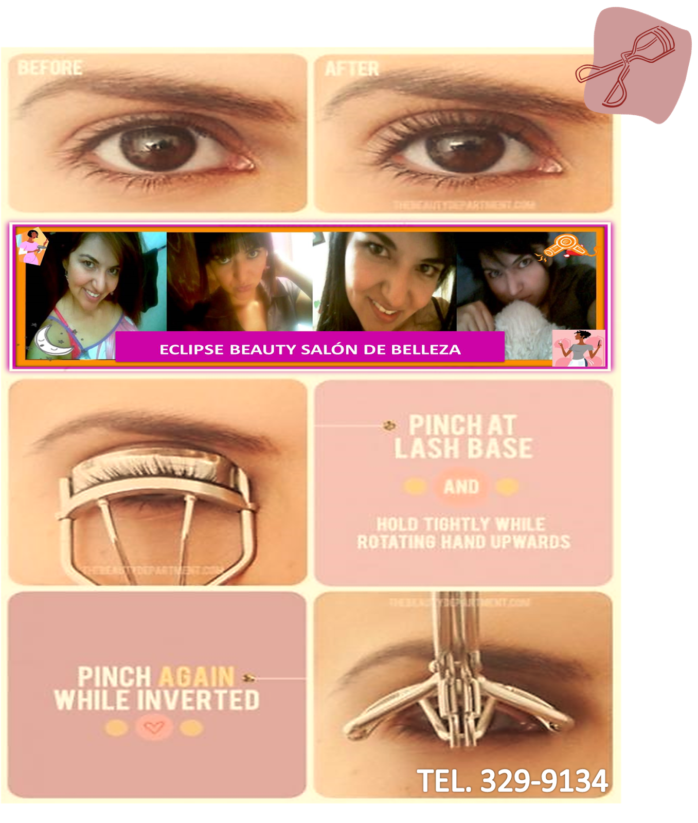 ECLIPSE BEAUTY: RIZAR PESTAÑAS PERFECTAS