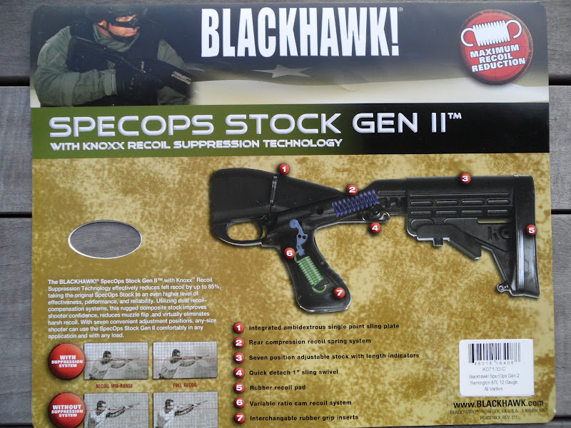 870 Blackhawk Spec Ops