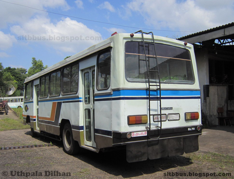SLTB buses - ශ්‍රී ලංගම බස්: Greatwall Staff bus from Ekala Lakdiwa ...
