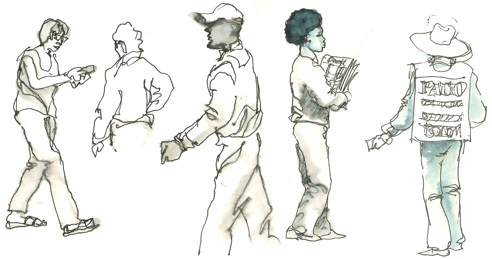 A sketch in time: People who sketch People