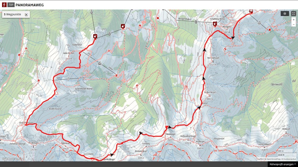 Escursione trekking a Saalbach: ecco il Panoramaweg - Montagna di Viaggi