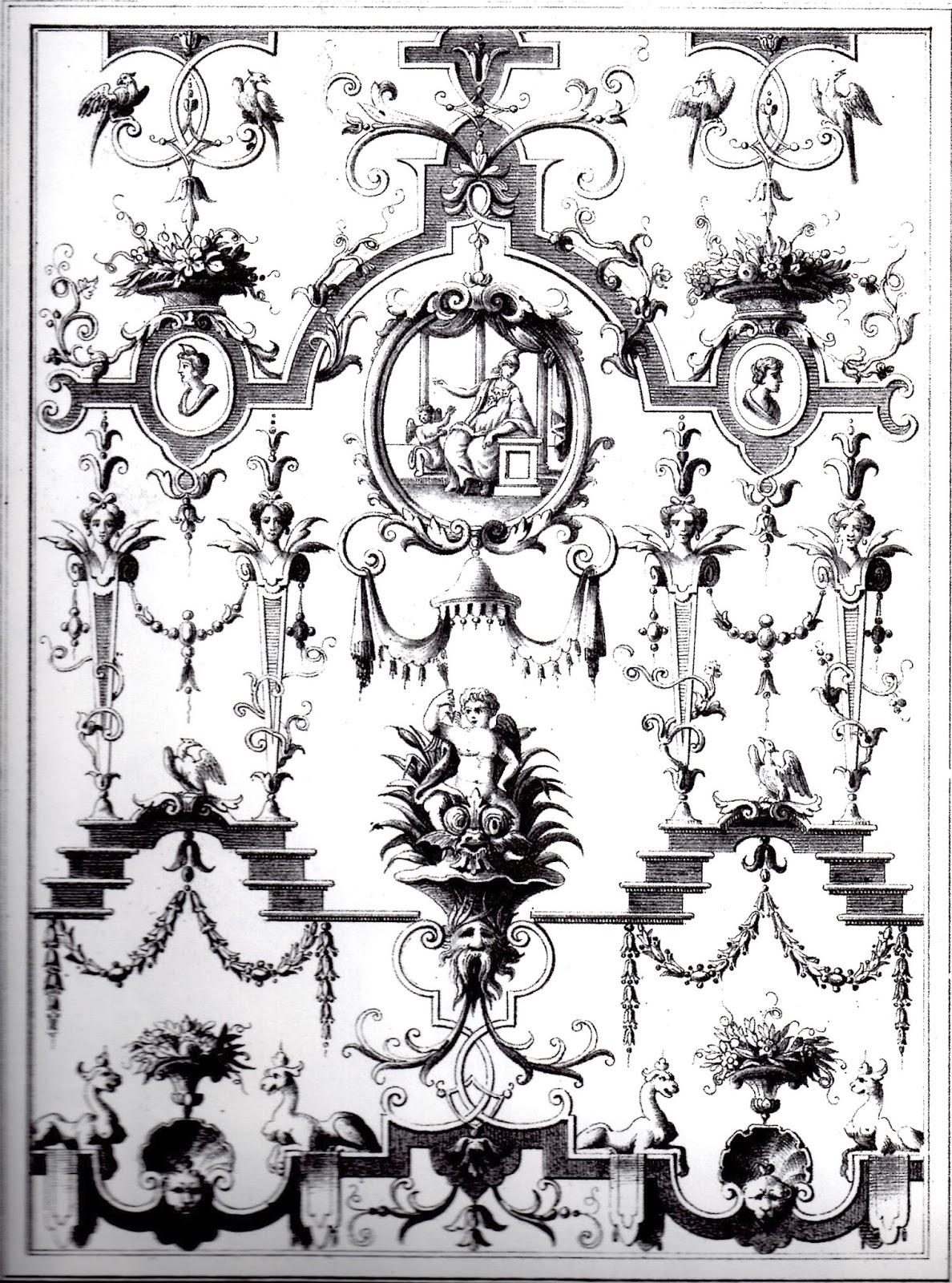 cremisilab: Le grottesche di Jean Berain