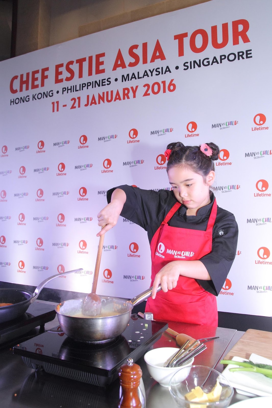 Purple Plum Fairy: LIFETIME's Man vs Child: Chef Estie Kung in Manila