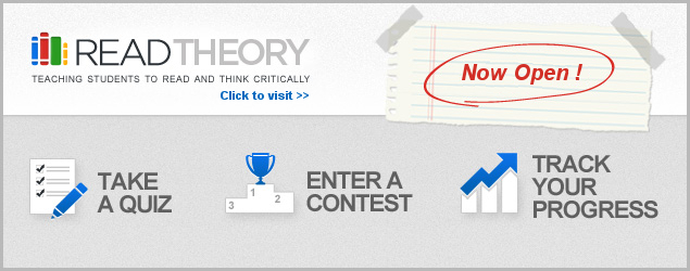 read theory ~ Start Reading Let Your World Bright