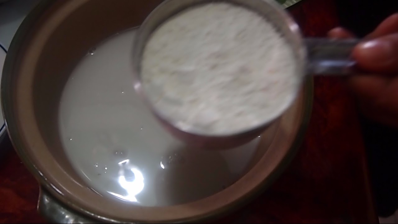 Tagalog Kitchen: How to make BIBINGKA Galapong..