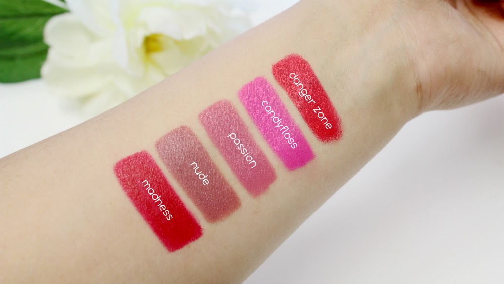 Mellow Cosmetics Lipstick Swatches | makeup with jah