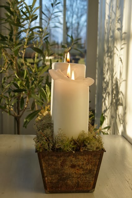 Pysseltantens lantjul...: Ljus, ljus, ljus.....