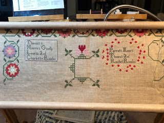 xstitchaddict: Susan Rambo 1839 Sampler