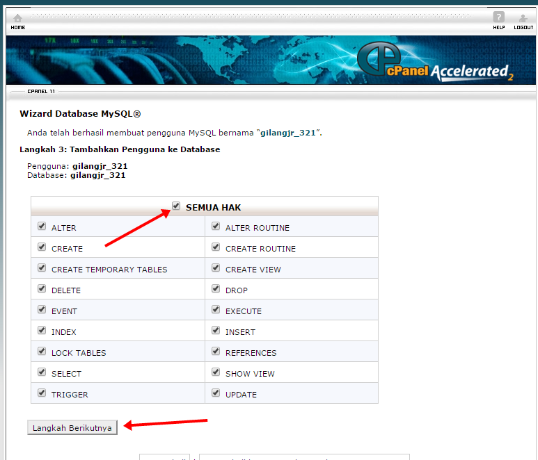 Cara Membuat Database Mysql Di Cpanel Galang Yoga Pratama