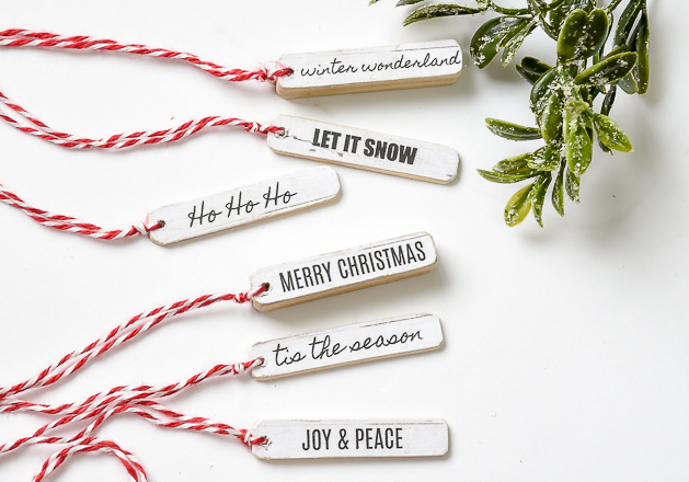 Free Printable to Make Easy Winter Tags | Little House of Four ...