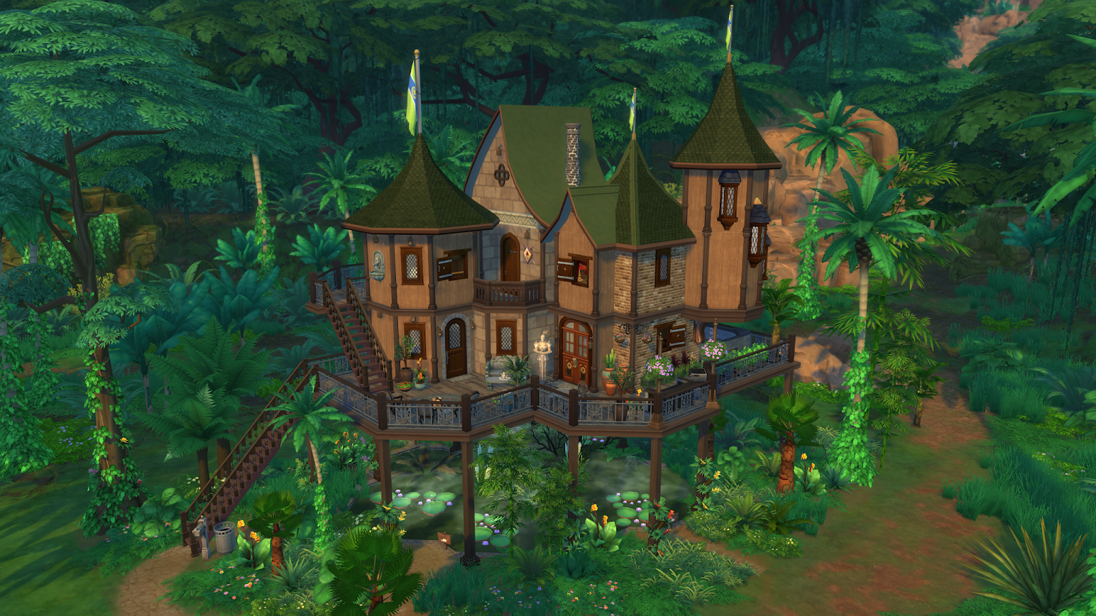 Castle In The Jungle