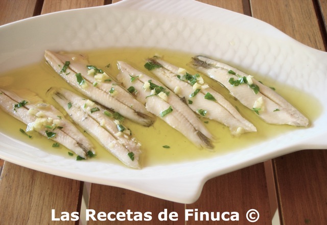Las Recetas de Finuca: Bocartes en vinagre - Boquerones