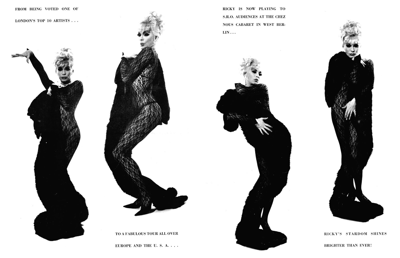 Lansure's Music Paraphernalia: RICKY RENÉE | Female Impersonator