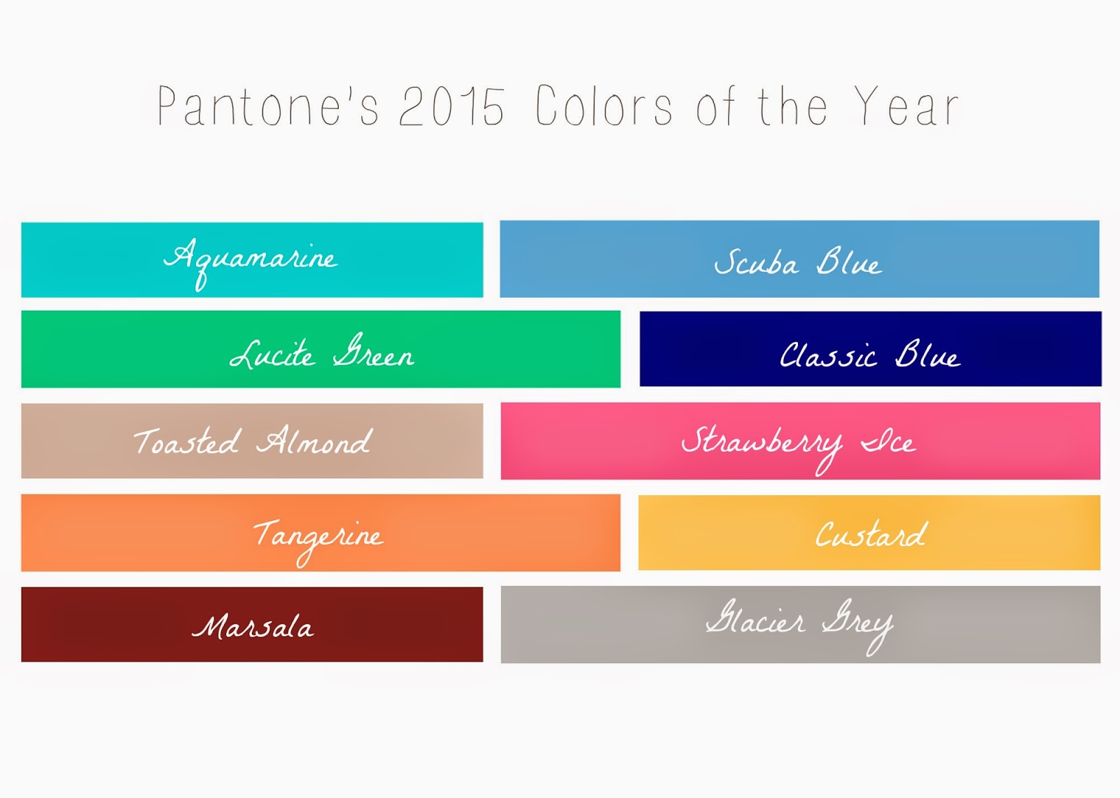 Live, Love and be Married: 5 Outfits Using Pantone Colors of the Year ...
