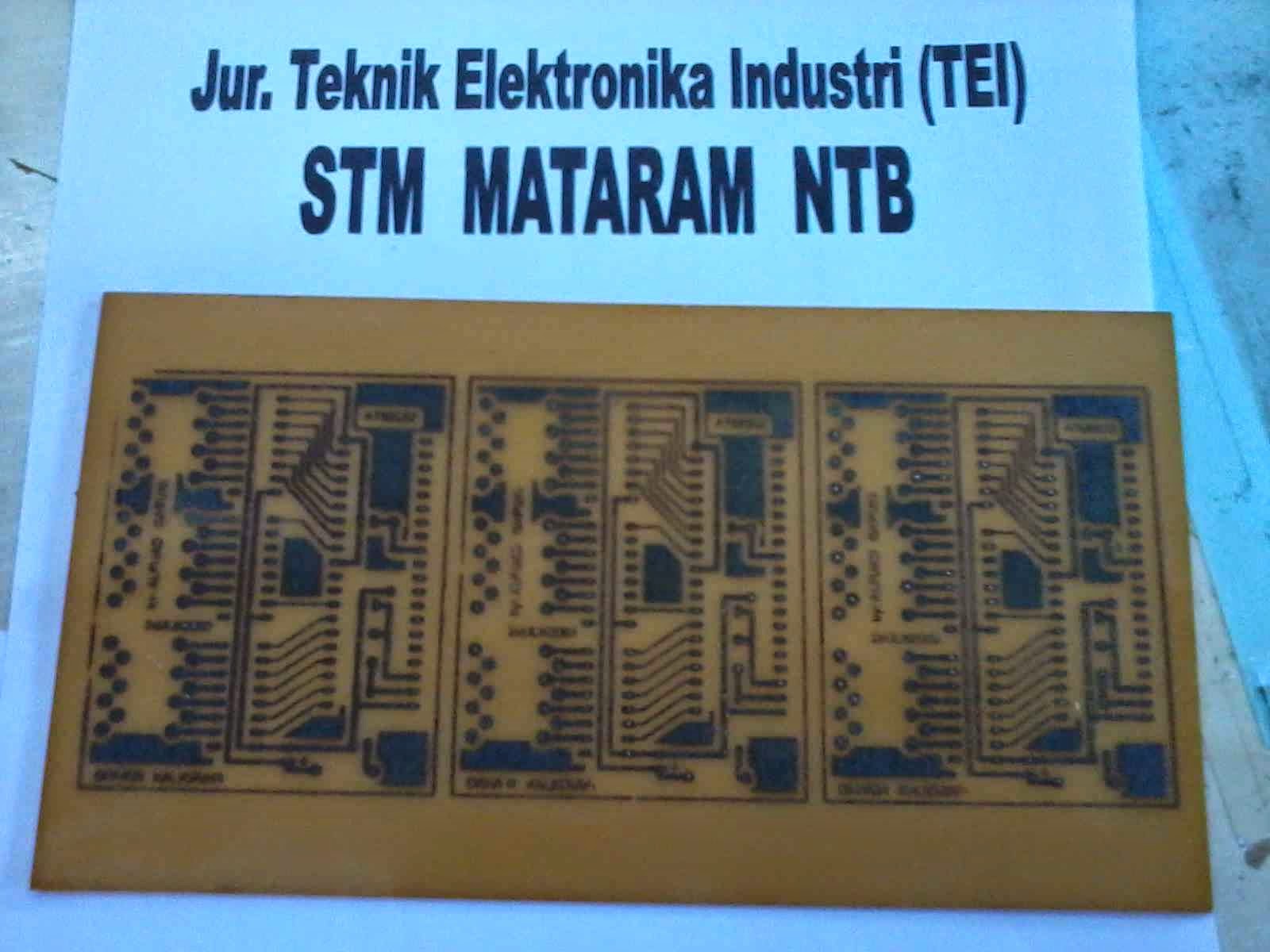 Mataram Kita: CARA MUDAH MEMBUAT JALUR PCB MENGGUNAKAN SETERIKA LISTRIK