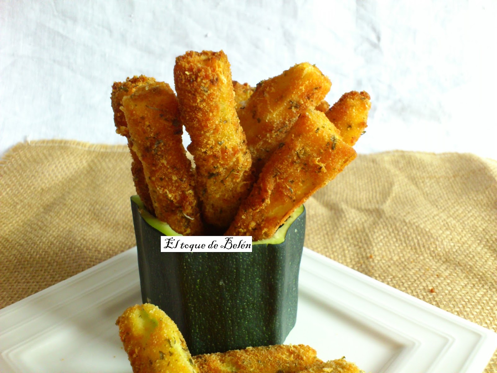 FRITOS DE CALABACIN CON QUESO - El toque de Belén