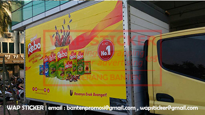 Sticker Mobil Branding: Stiker Mobil Box di Karawaci Tangerang