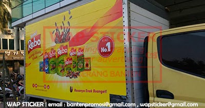 Sticker Mobil Branding: Stiker Mobil Box di Karawaci Tangerang