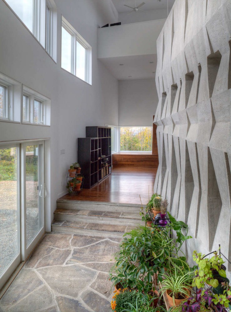 Tecnología y Sistemas Constructivos: HSU House Mass Wall, Danby (New York)