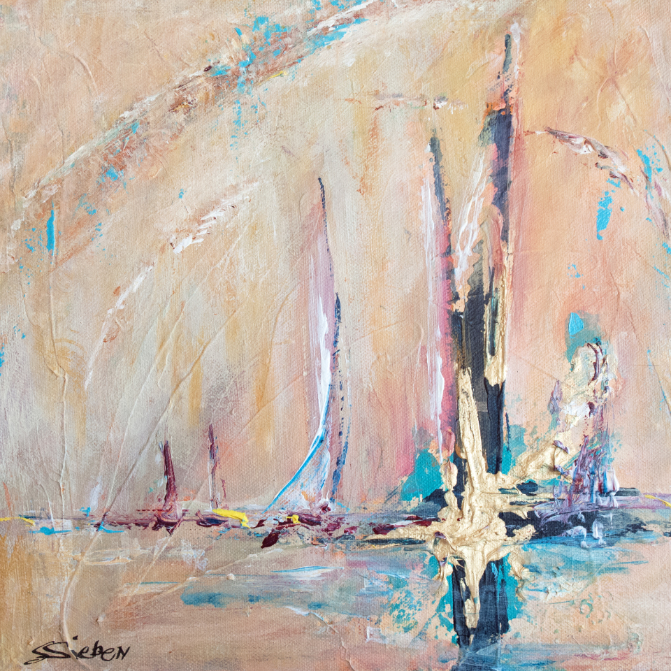 Daily Painters Abstract Gallery: Two Repurposed Abstract Paintings by ...