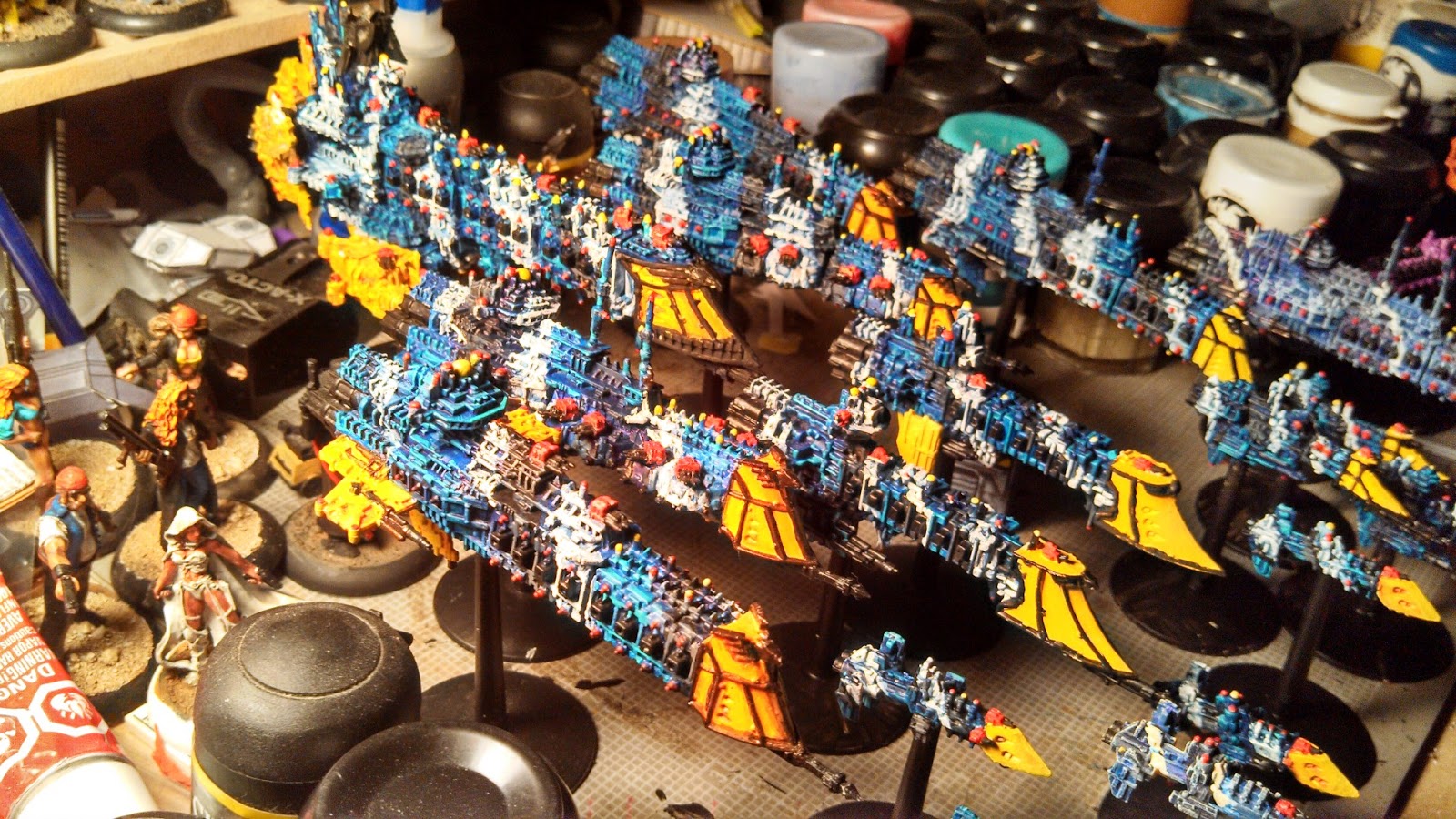 Darth Brom's Mini Minions: Task Force Gold ready for shakedown cruise!