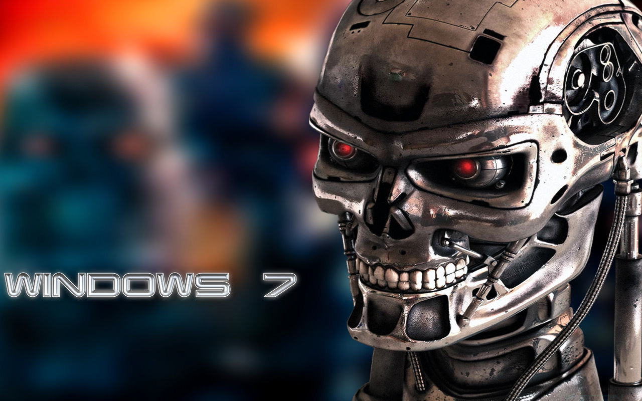 Fondo de pantalla Windows 7 Robot | Fondo Pantalla Online