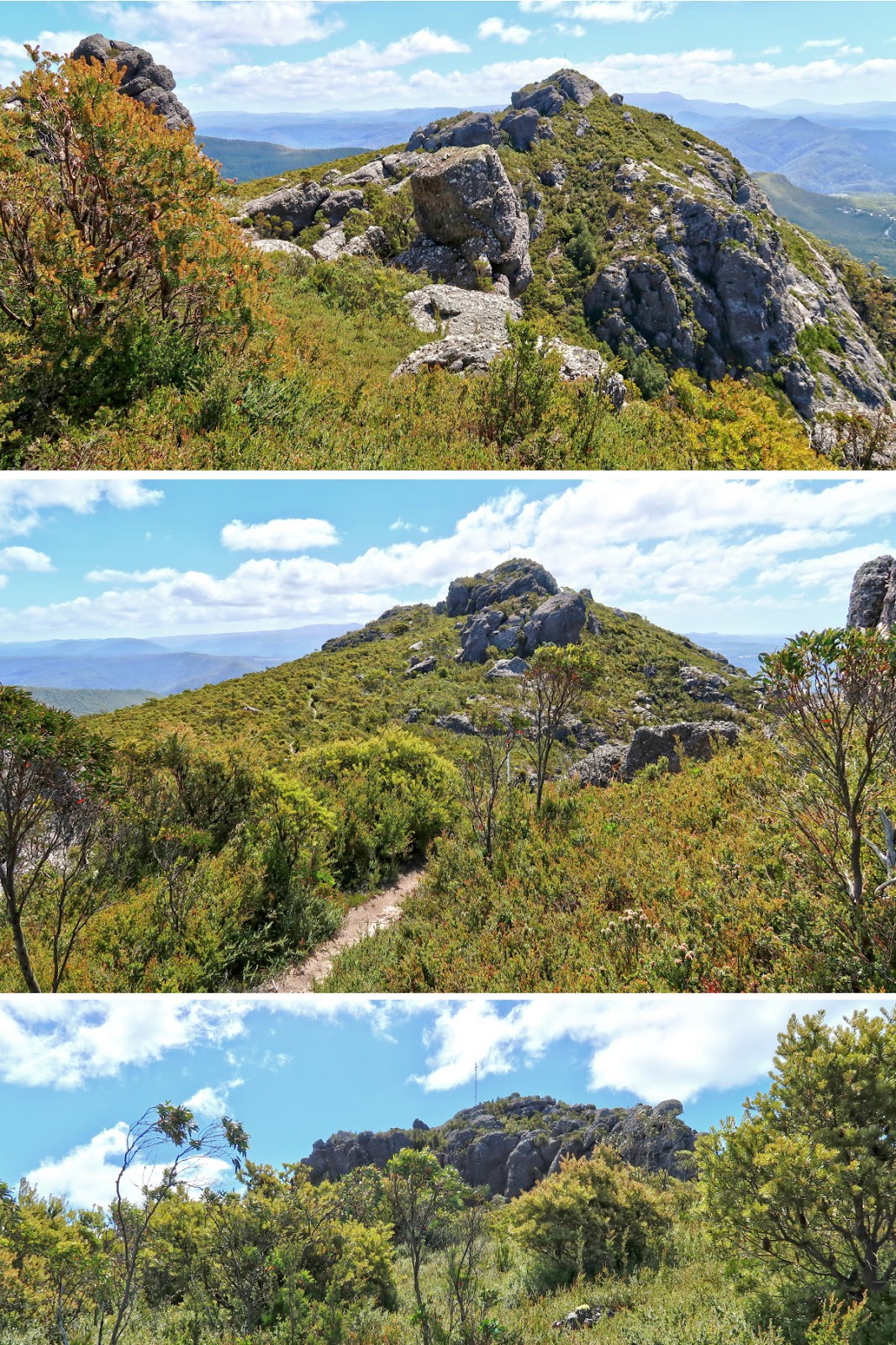 Mountains: Mt Roland, Mt Vandyke, Mt Claude Lookout, Tas, Australia