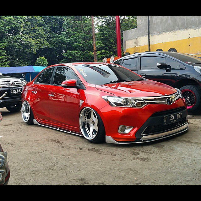 Modifikasi Mobil Toyota All New Vios 2016 Orange Ceper Full Audio + Air ...