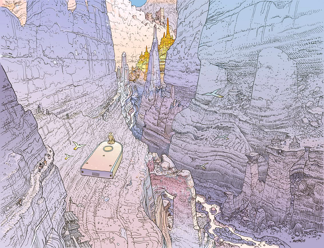 IMAGE(I)NARTE: el arte de la imaginación: MOEBIUS: DE AQUÍ A LA ETERNIDAD
