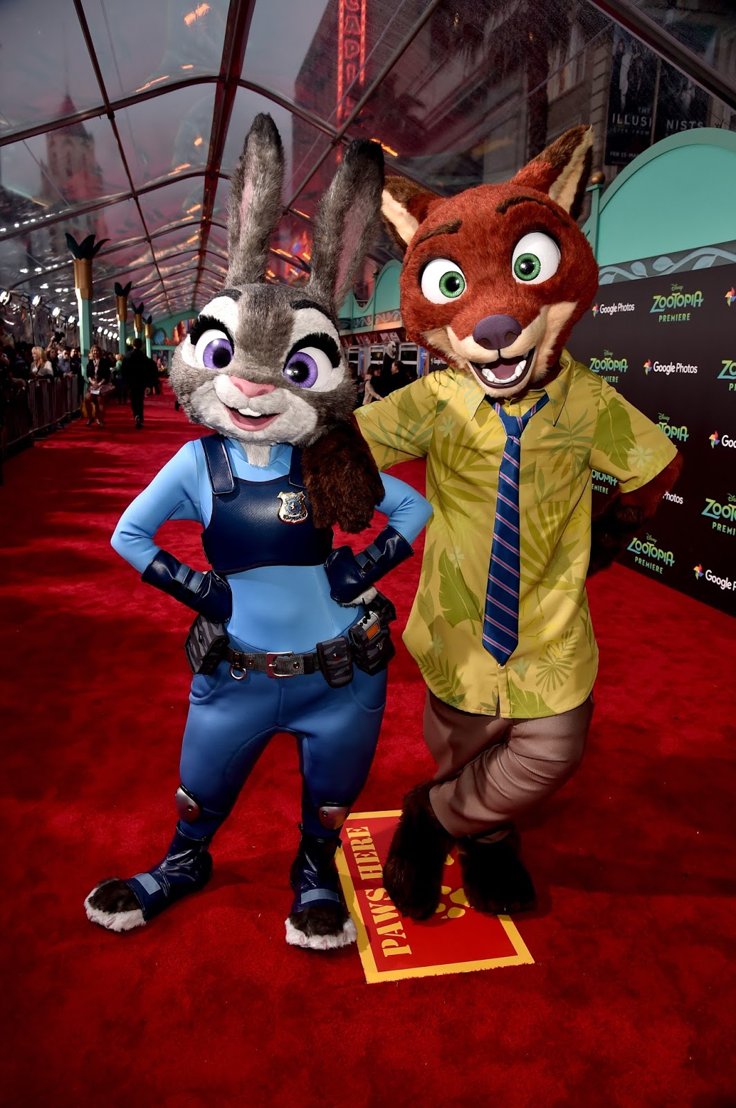 Sasaki Time: Disney's Zootopia Wild Premiere Photos!