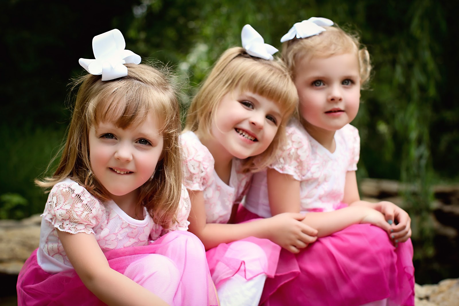 The Martin Girls: 4 Year Old Pics