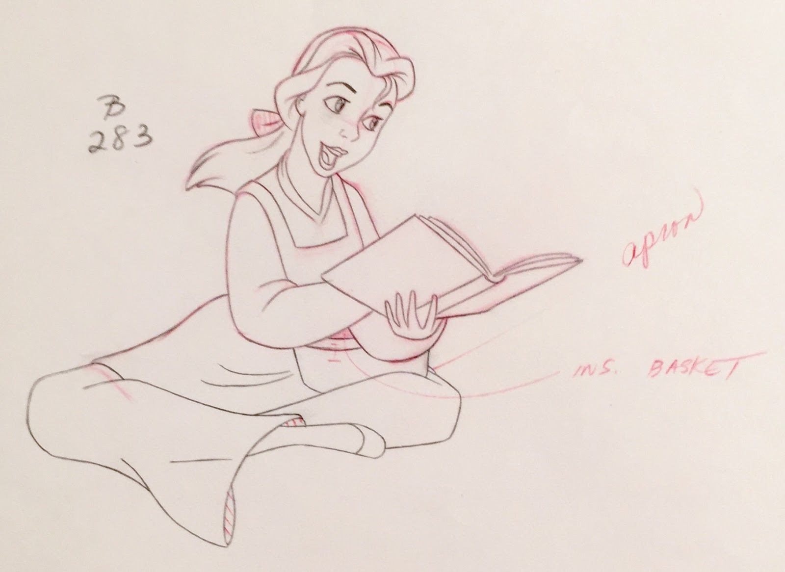 Belle Sketch Original