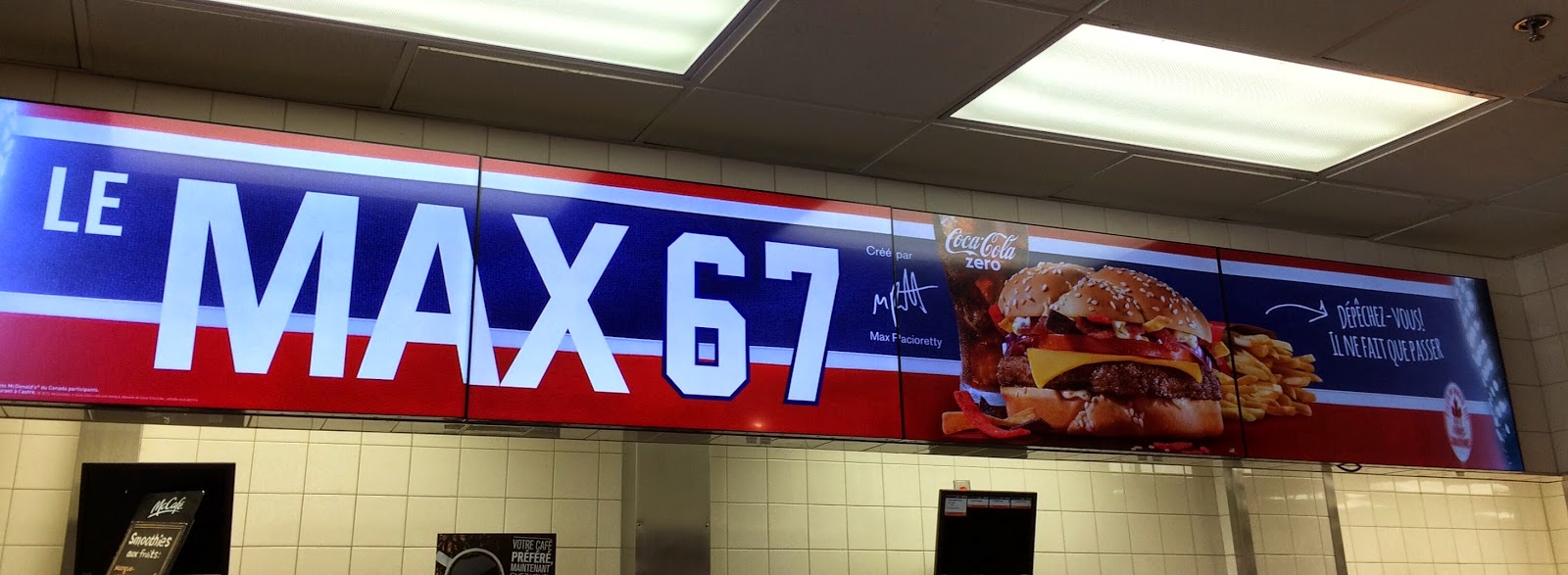 Le Max 67 Burger From McDonald's / マクドナルのザ マックス67 バーガー ~ I'm Made of ...