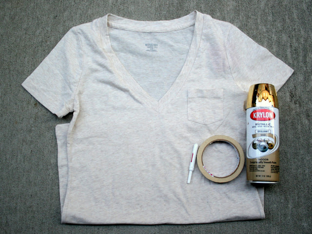 The easiest, coolest stripe tee DIY tutorial / Create / Enjoy