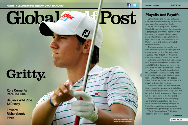 Scottish Golf View - Golf News from Around the World: Global Golf Post ...