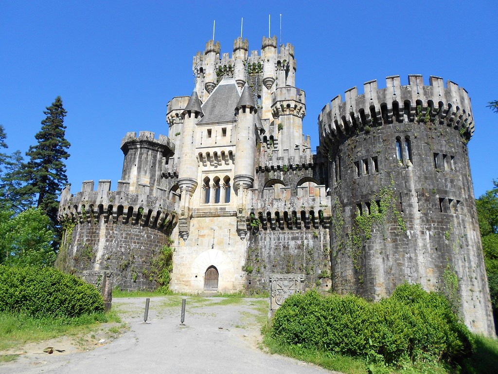 ARTE CON HISTORIA ESCUDOS: CASTILLO DE BUTRÓN.GATIKA.VIZCAYA