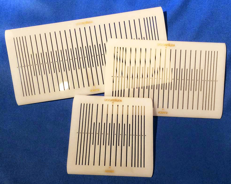 Durham Weaver: Weaving with the Sigga heddle.